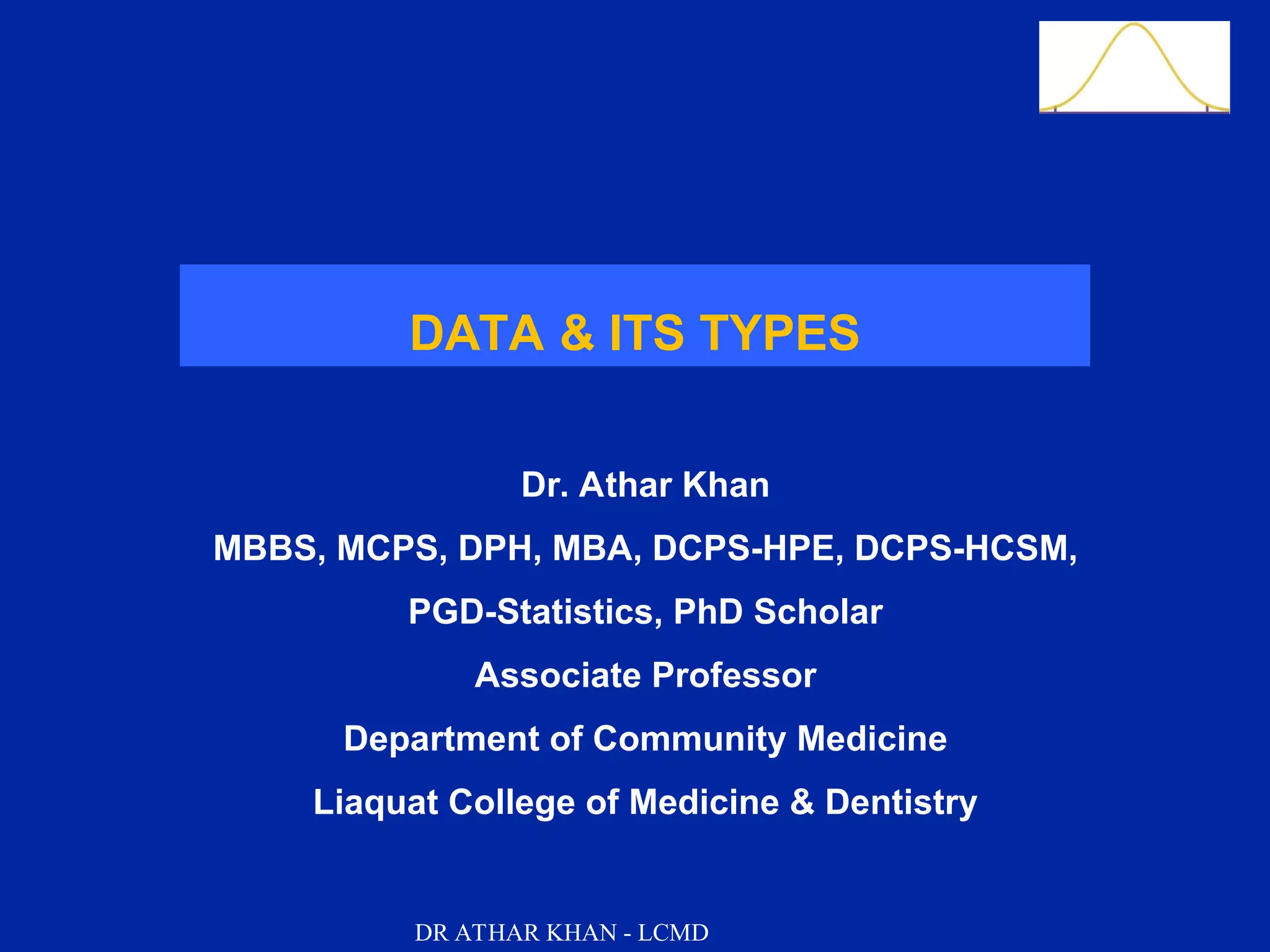 Types of Data | PDF