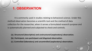 Types of data | PPTX | Resume Writing and Advice | Job Search