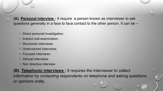 Types of data | PPTX | Resume Writing and Advice | Job Search