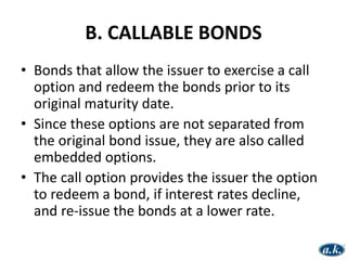 Types of debt instruments | PPTX
