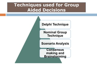Decision Making | PPTX