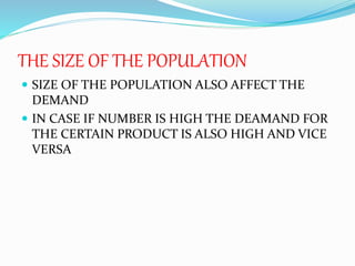Types of demand | PPTX