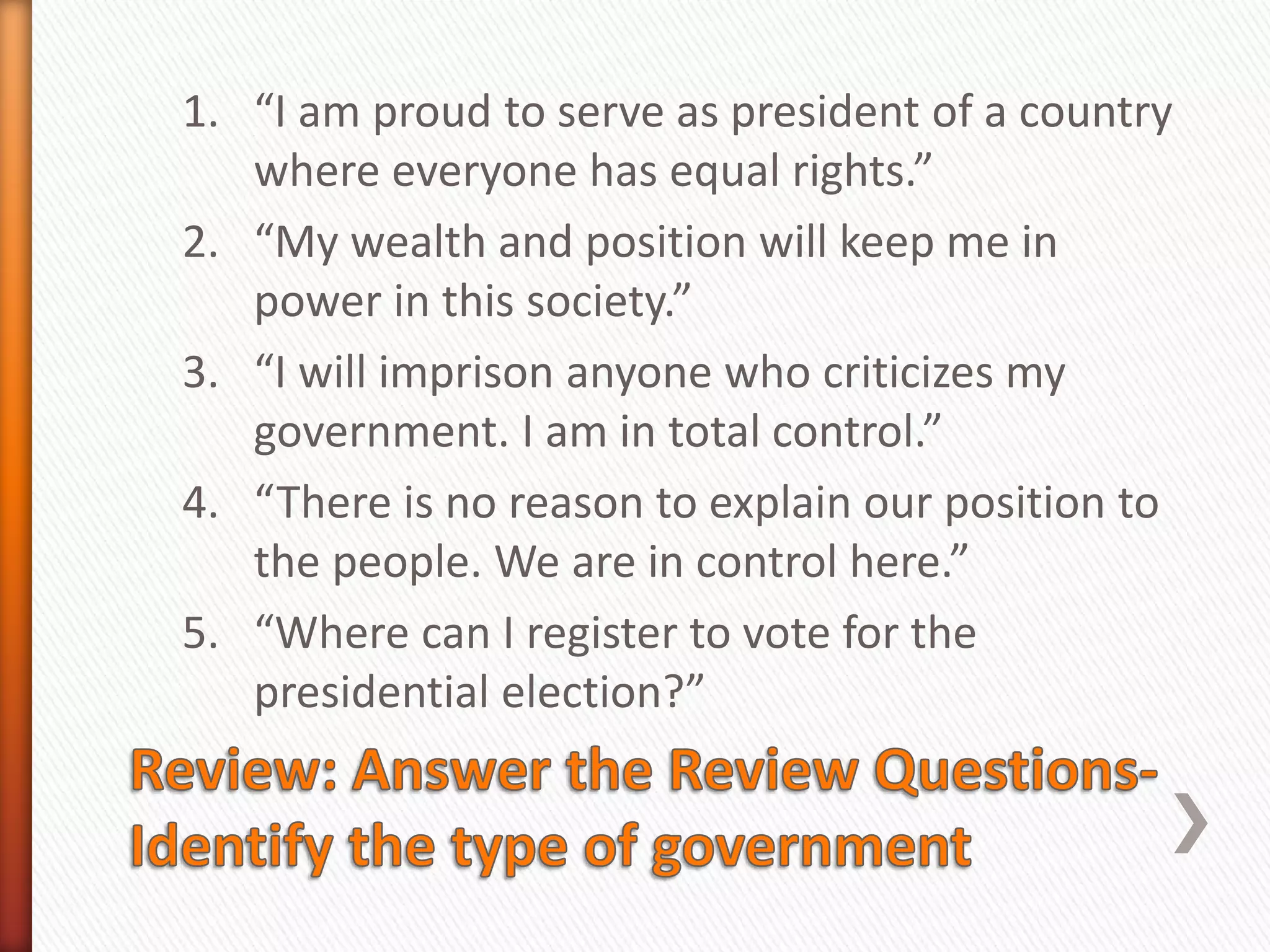 Types of democracies | PPTX