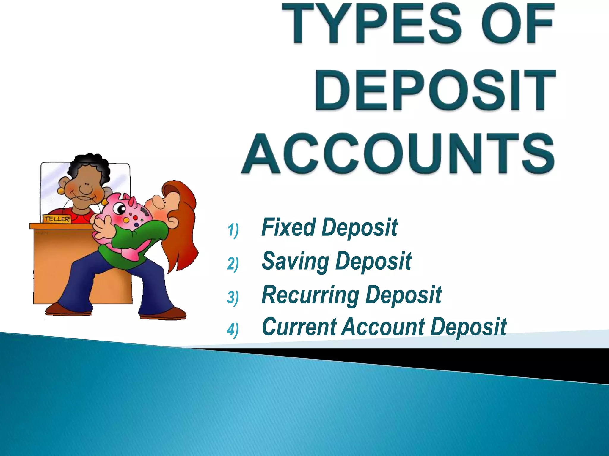 Types of deposit accounts | PPTX