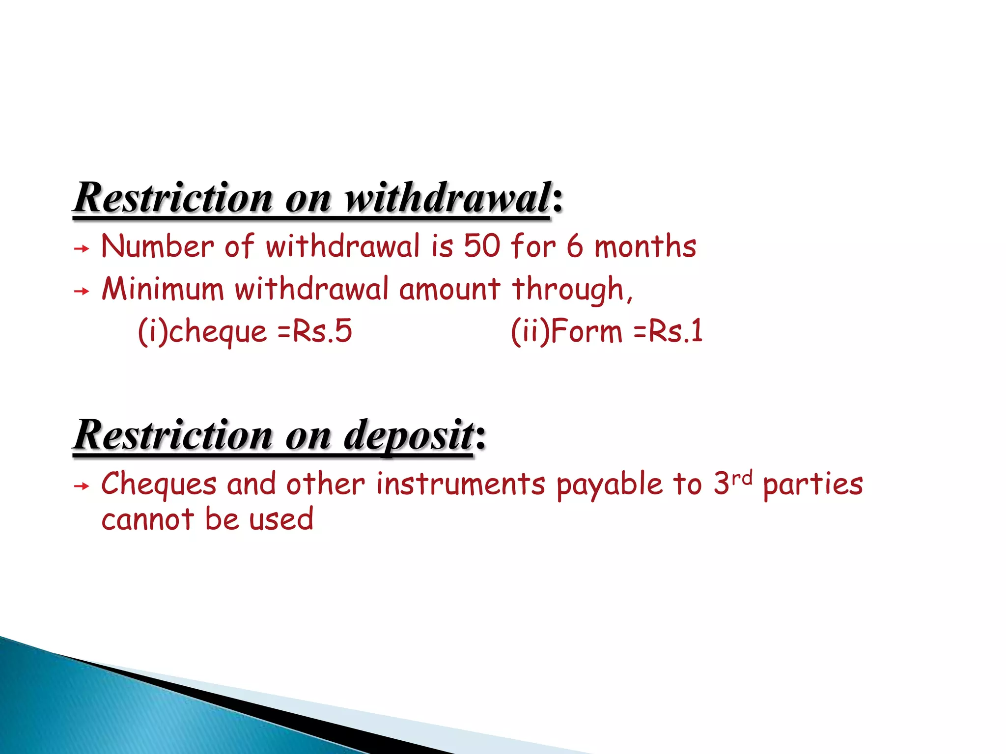 Types of deposit accounts | PPTX