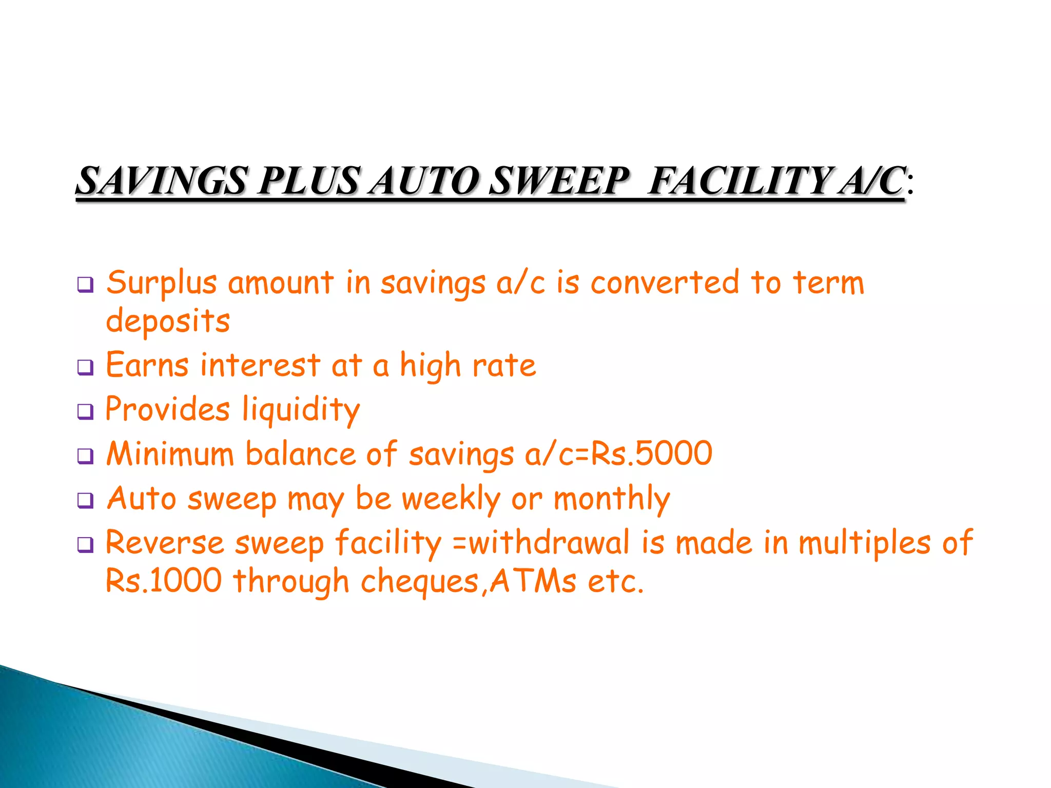 Types of deposit accounts | PPTX