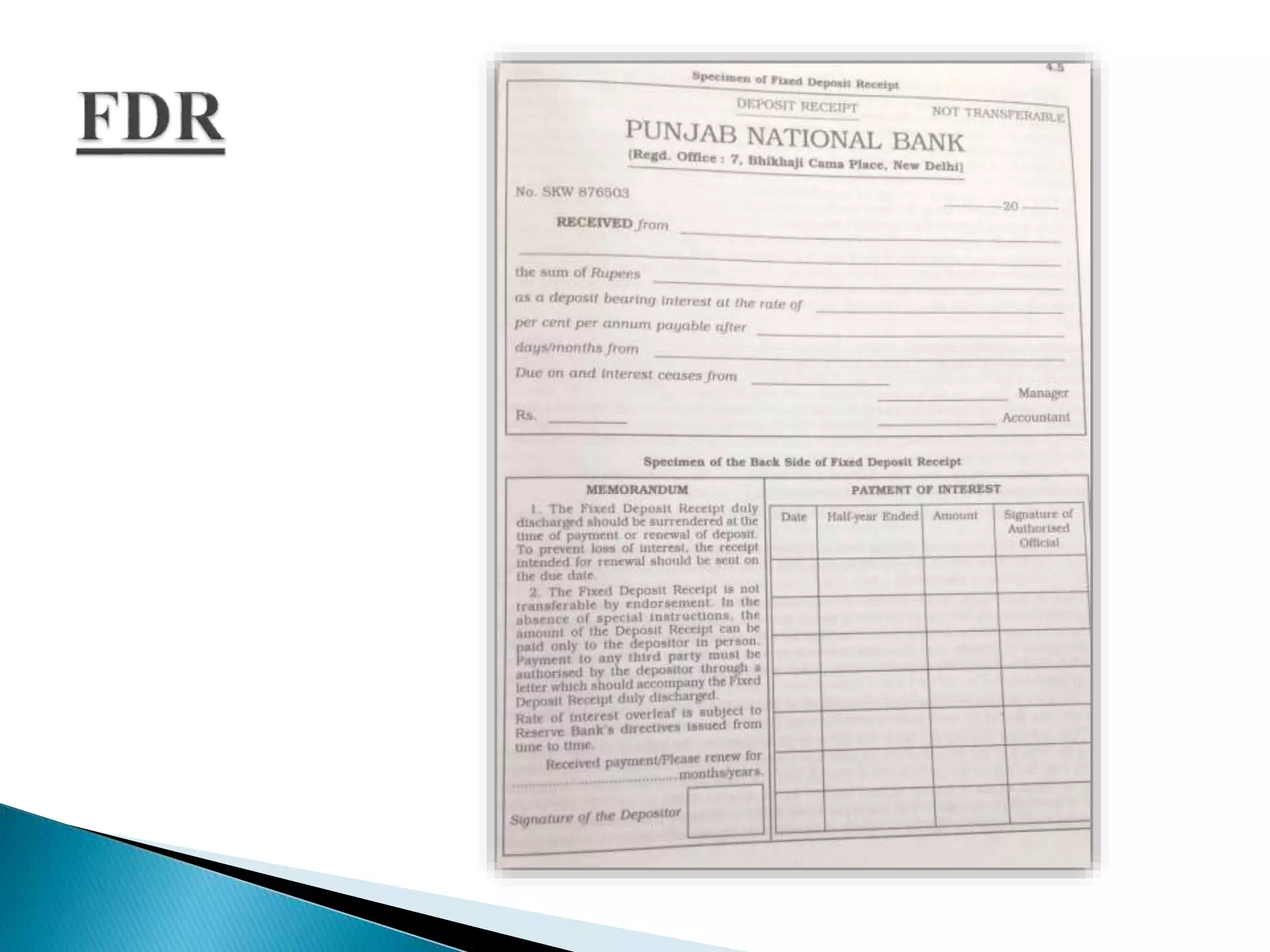 Types of deposit accounts | PPTX