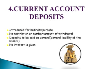 Types of deposit accounts | PPTX