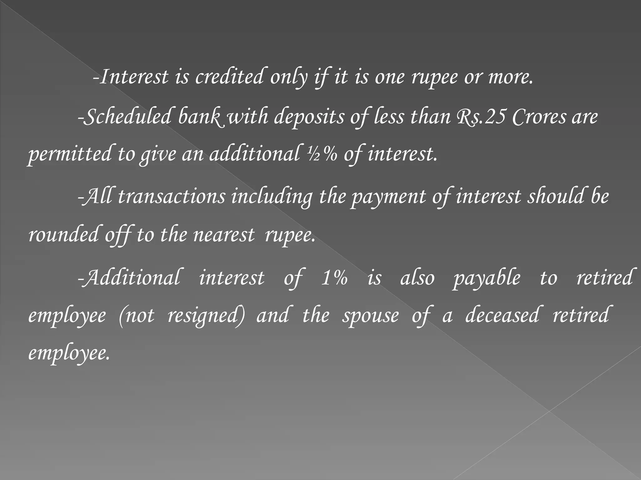 Types of deposits | PPTX