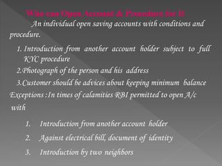 Types of deposits | PPTX