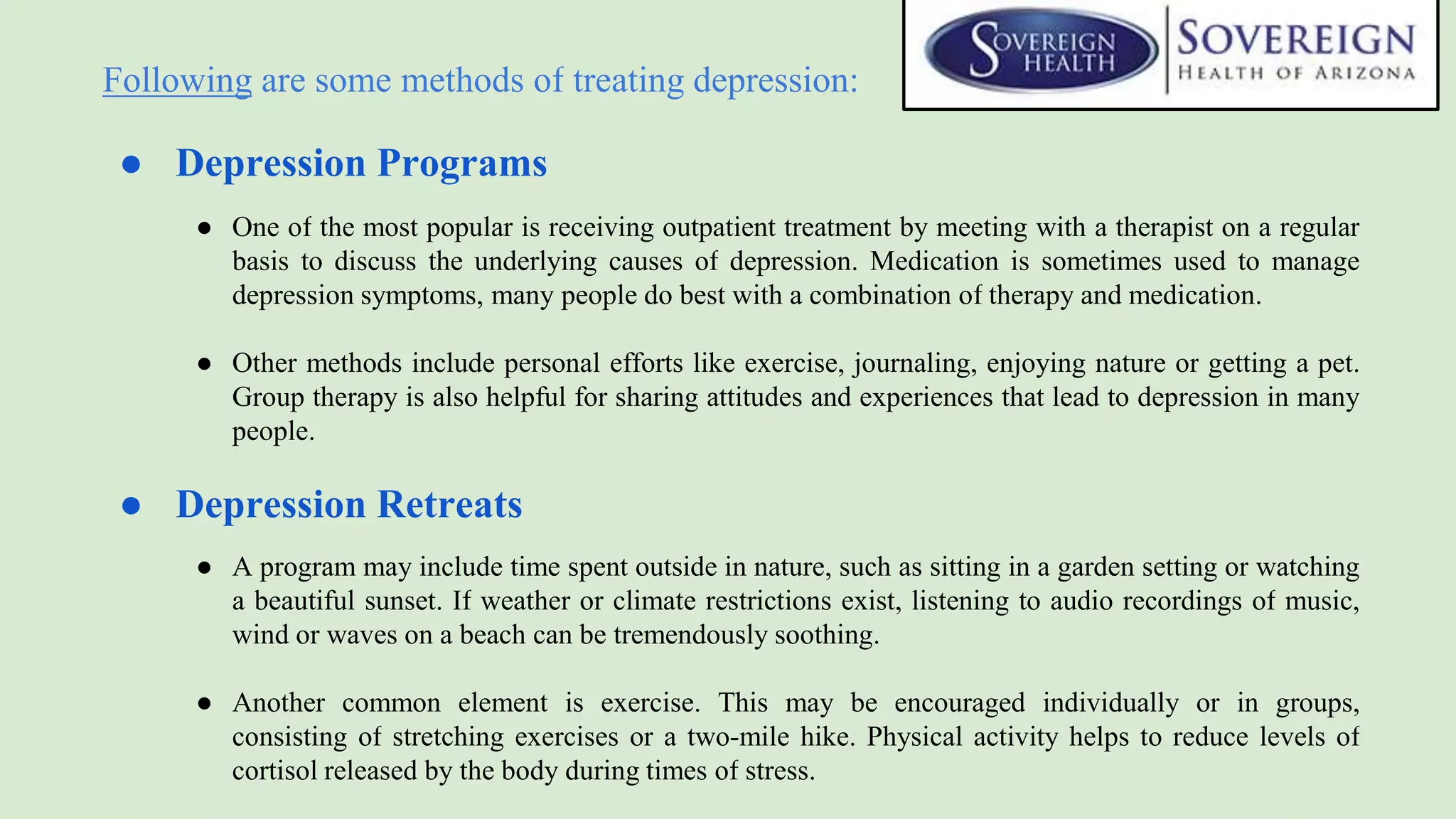 Types of depression | PPTX