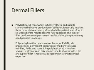 Types of Dermal Fillers | PPTX