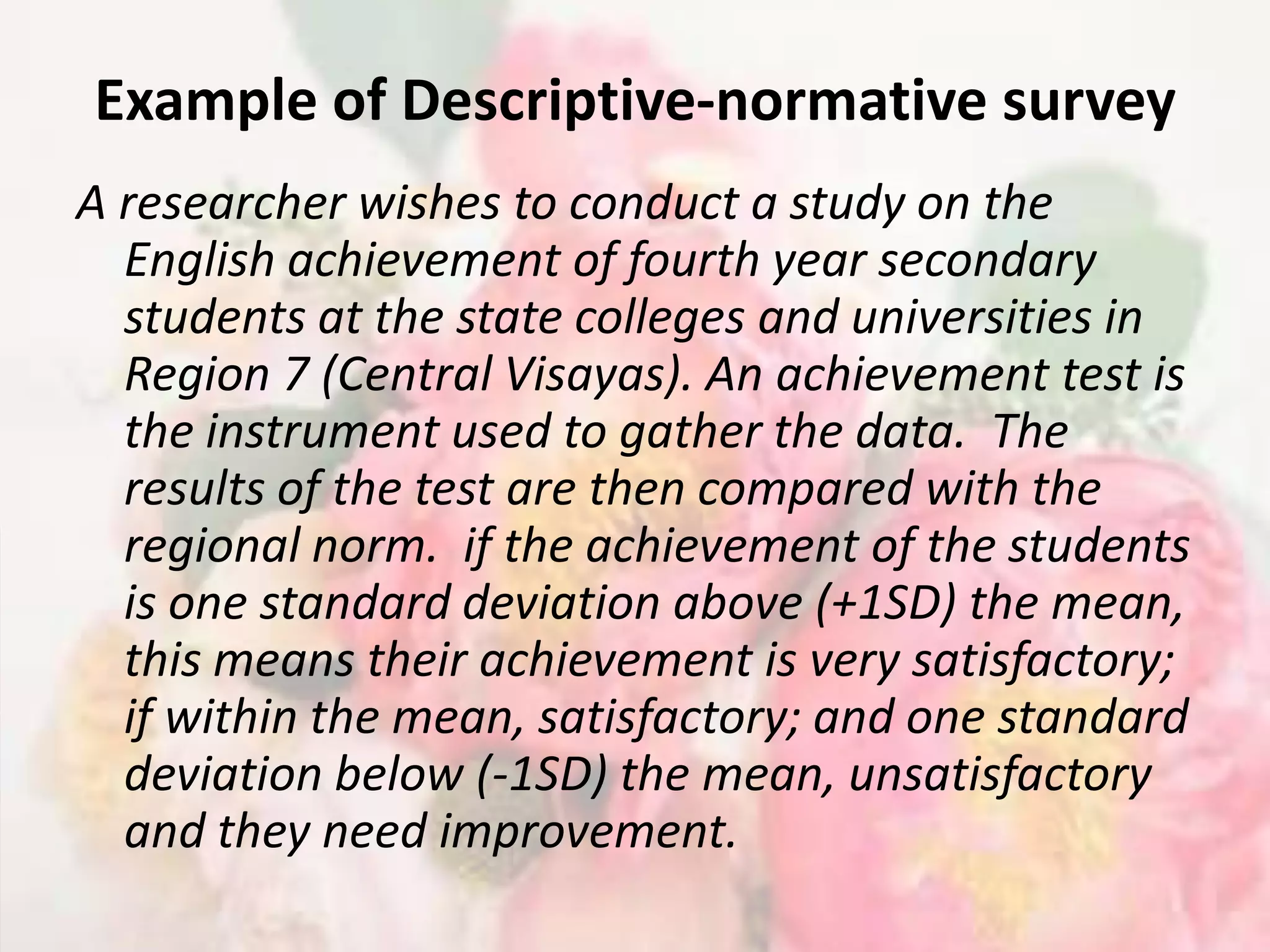 Types of descriptive research | PPT