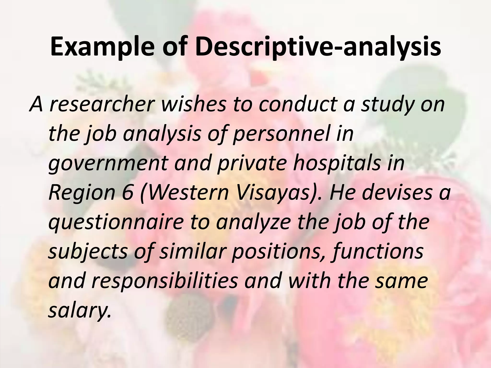 Types of descriptive research | PPT
