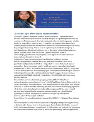 Types of Descriptive Research Method.docx