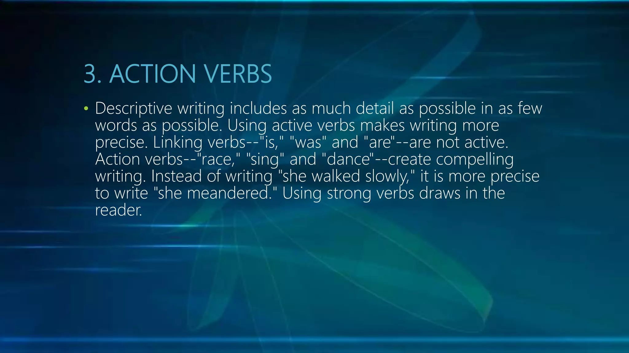 Types of descriptive writing | PPTX