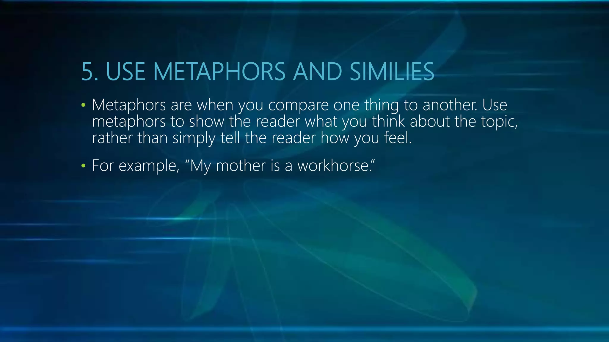 Types of descriptive writing | PPTX