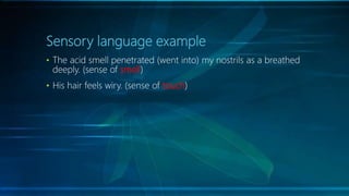 Types of descriptive writing | PPTX