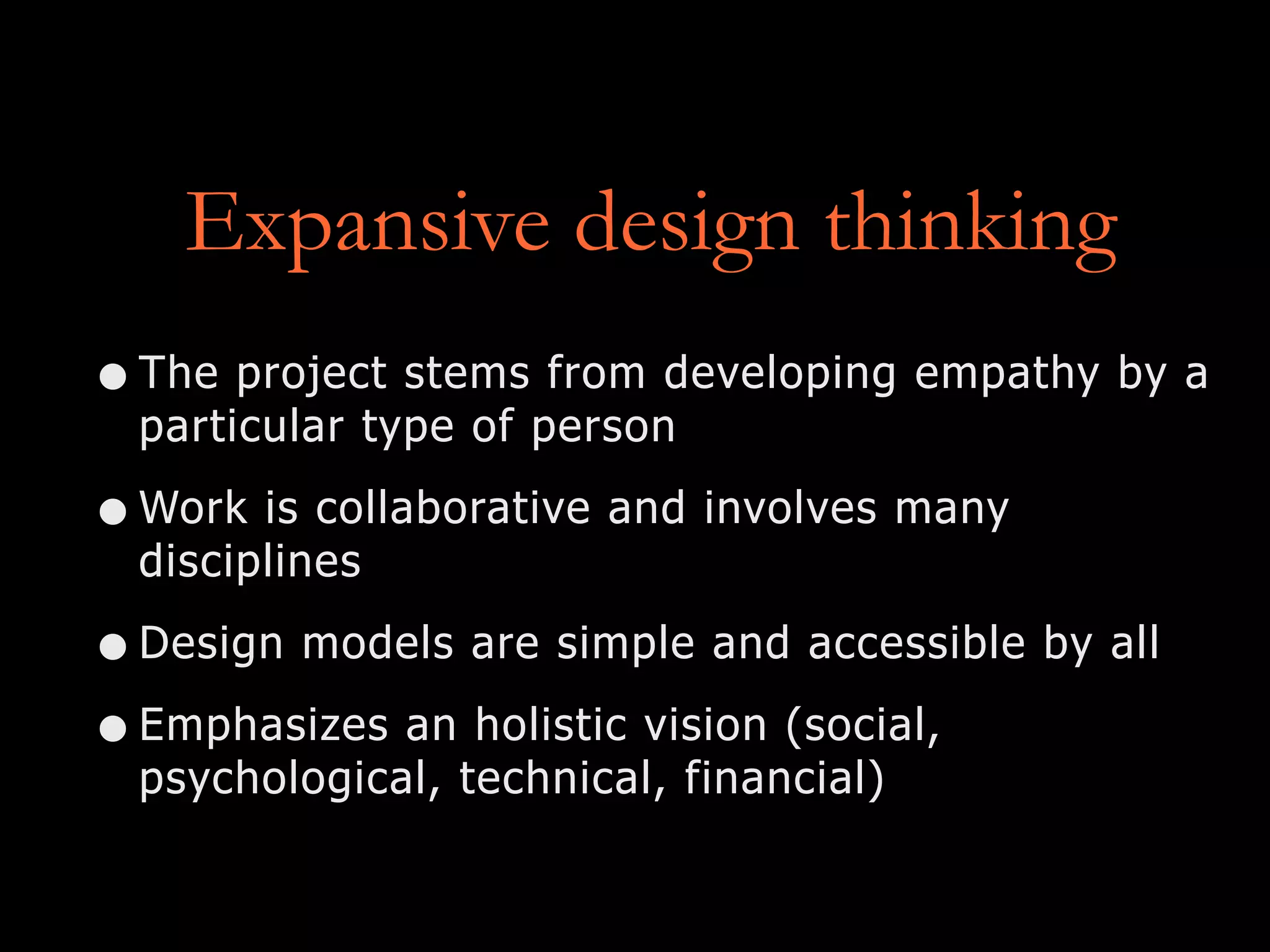 Systematic, intuitive and expansive design thinking | PDF