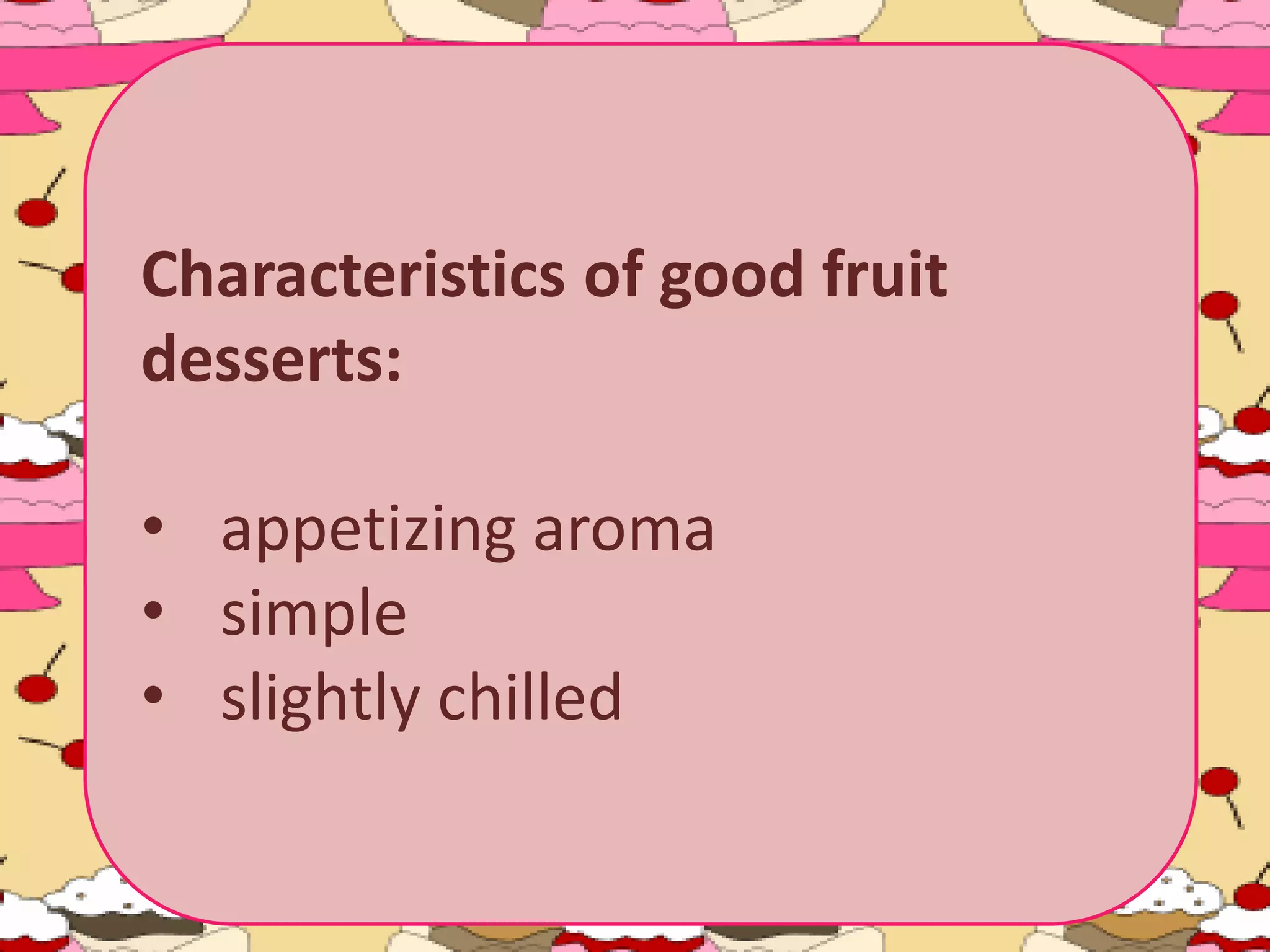 Typesofdessert | PPTX