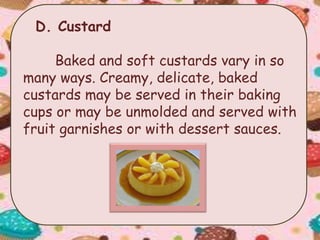 Typesofdessert | PPTX