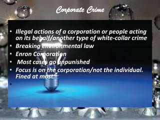 Types of deviance | PPTX