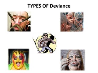 Types of deviance | PPTX