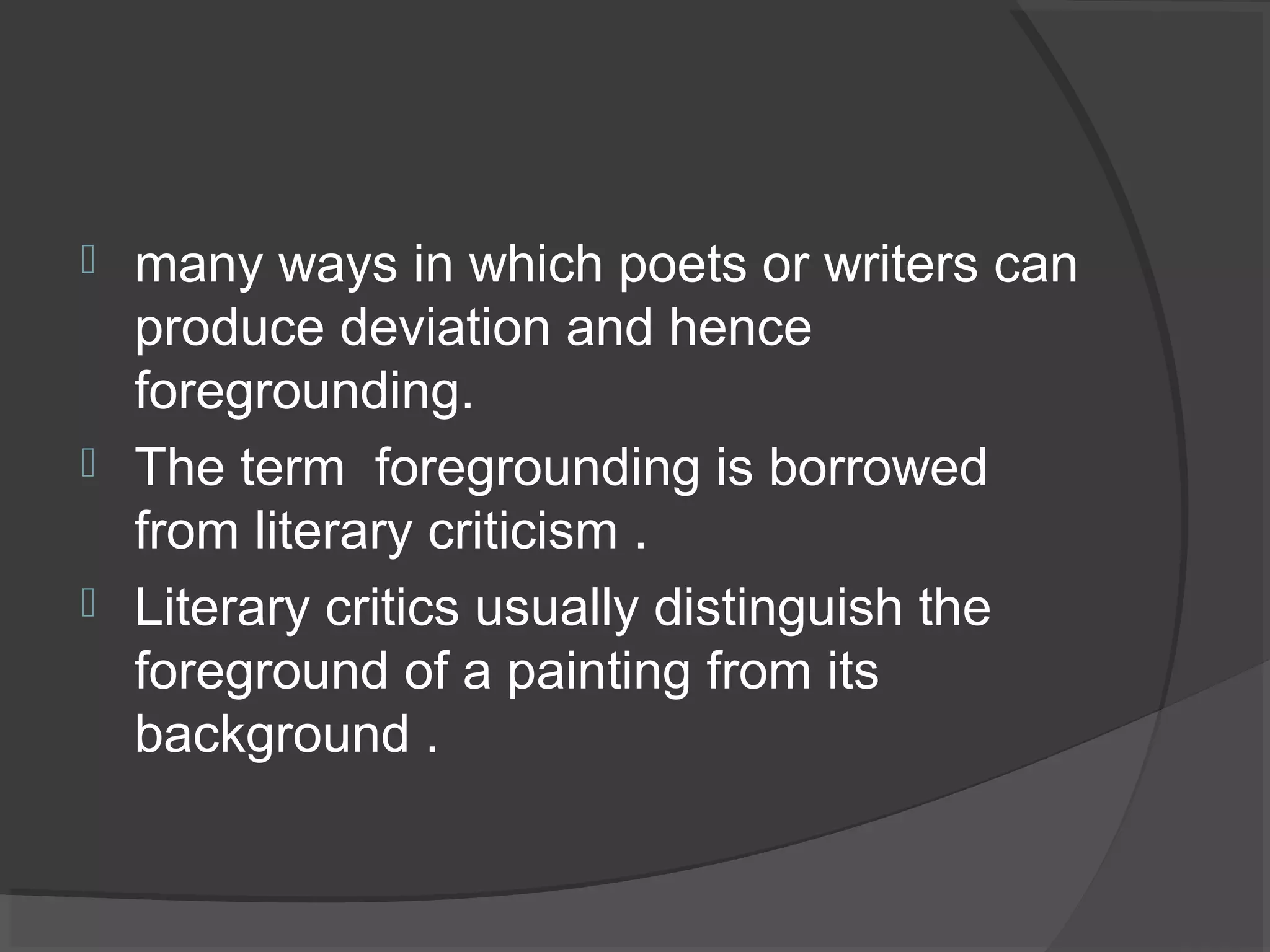 Types of deviation | PPT