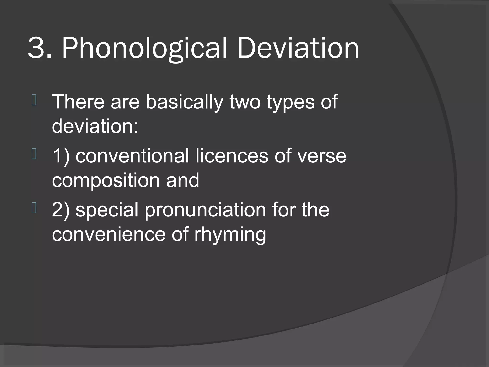 Types of deviation | PPT