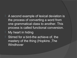 Types of deviation | PPT