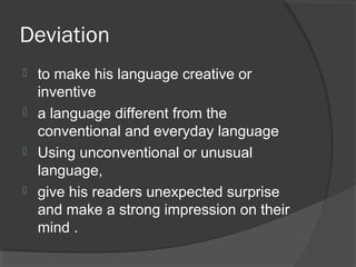 Types of deviation | PPT