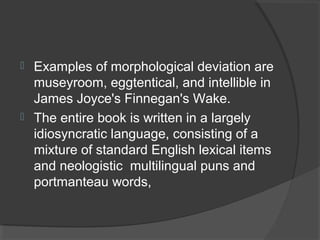 Types of deviation | PPT