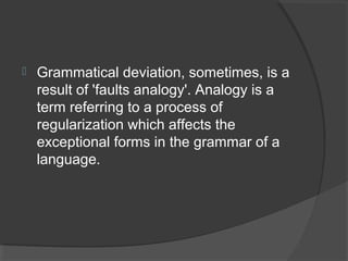 Types of deviation | PPT