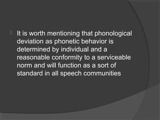 Types of deviation | PPT