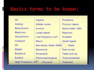Types of device models | PPTX