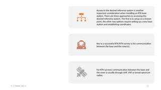 TYPES OF DGPS SURVEY.pptx DGPS IS USED IN MINING . | PPTX