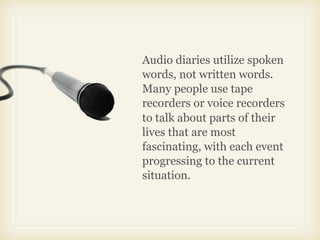 Types Of Diaries | KEY