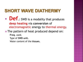 types of diathermy final presentation ppt | PPTX