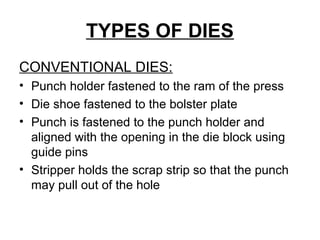 Types of dies | PPT