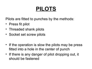 Types of dies | PPT