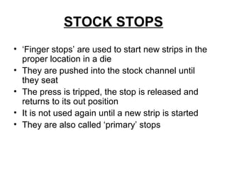 Types of dies | PPT