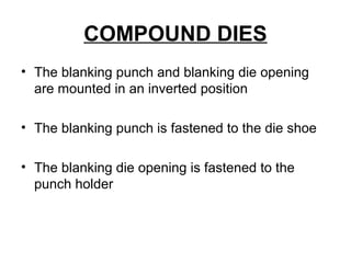 Types of dies | PPT
