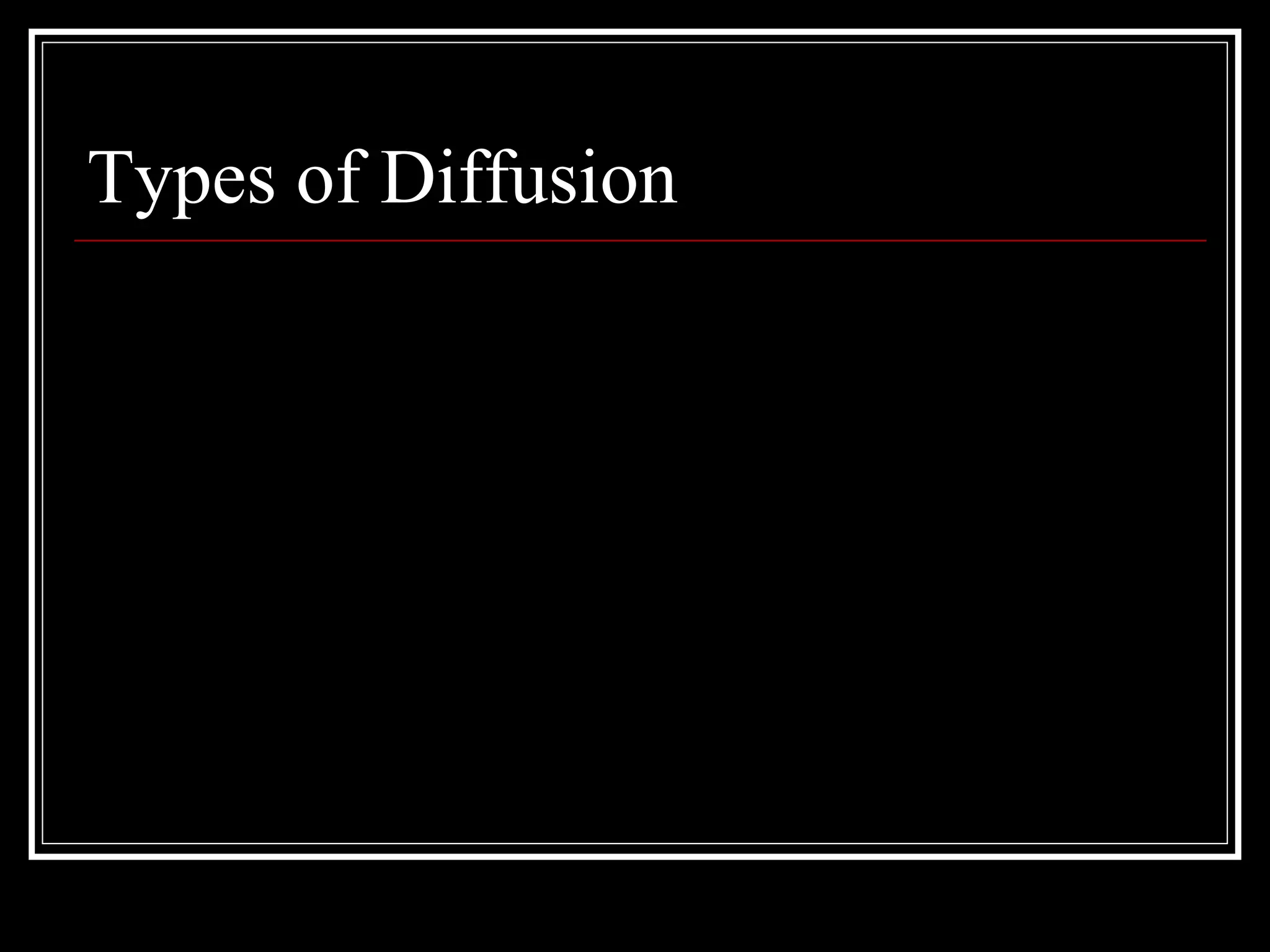 Types of diffusion | PPT