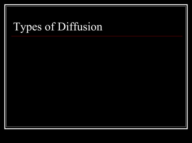 Types of diffusion | PPT