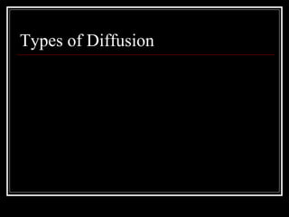 Types of diffusion | PPT