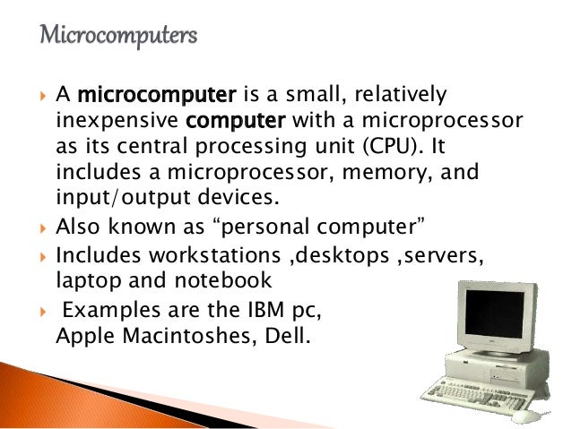 Types of digital computers