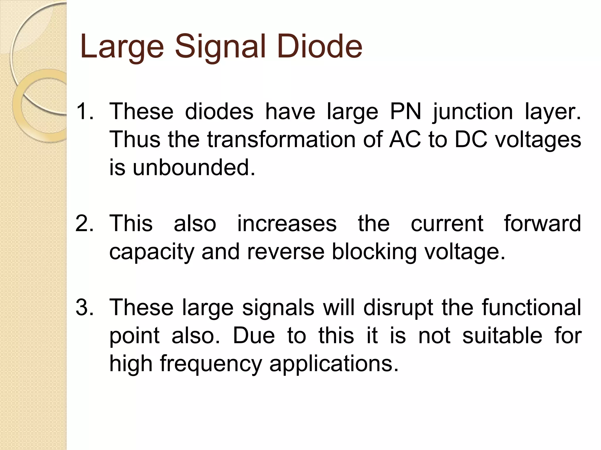 Types of diode | PPTX