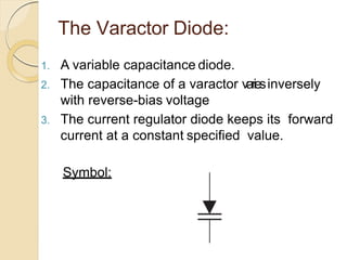 Types of diode | PPTX