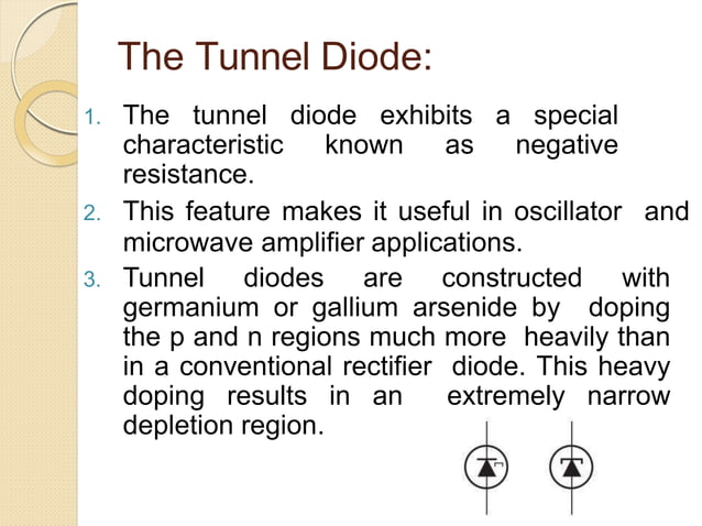 Types of diode | PPTX