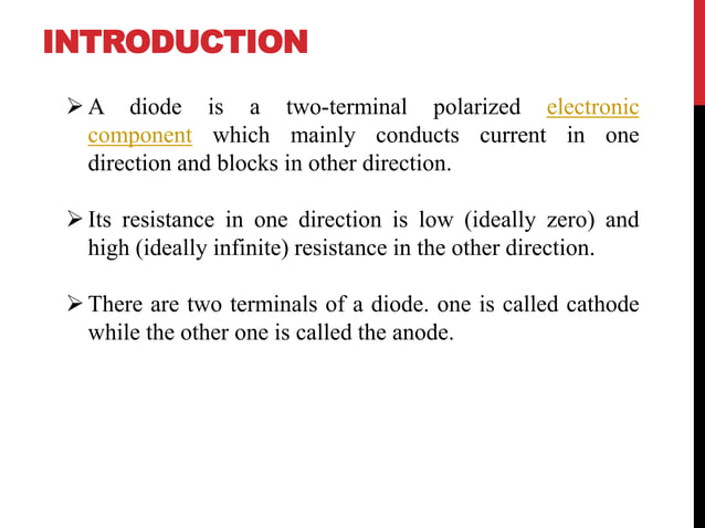 Types of Diode and its working principle.pptx